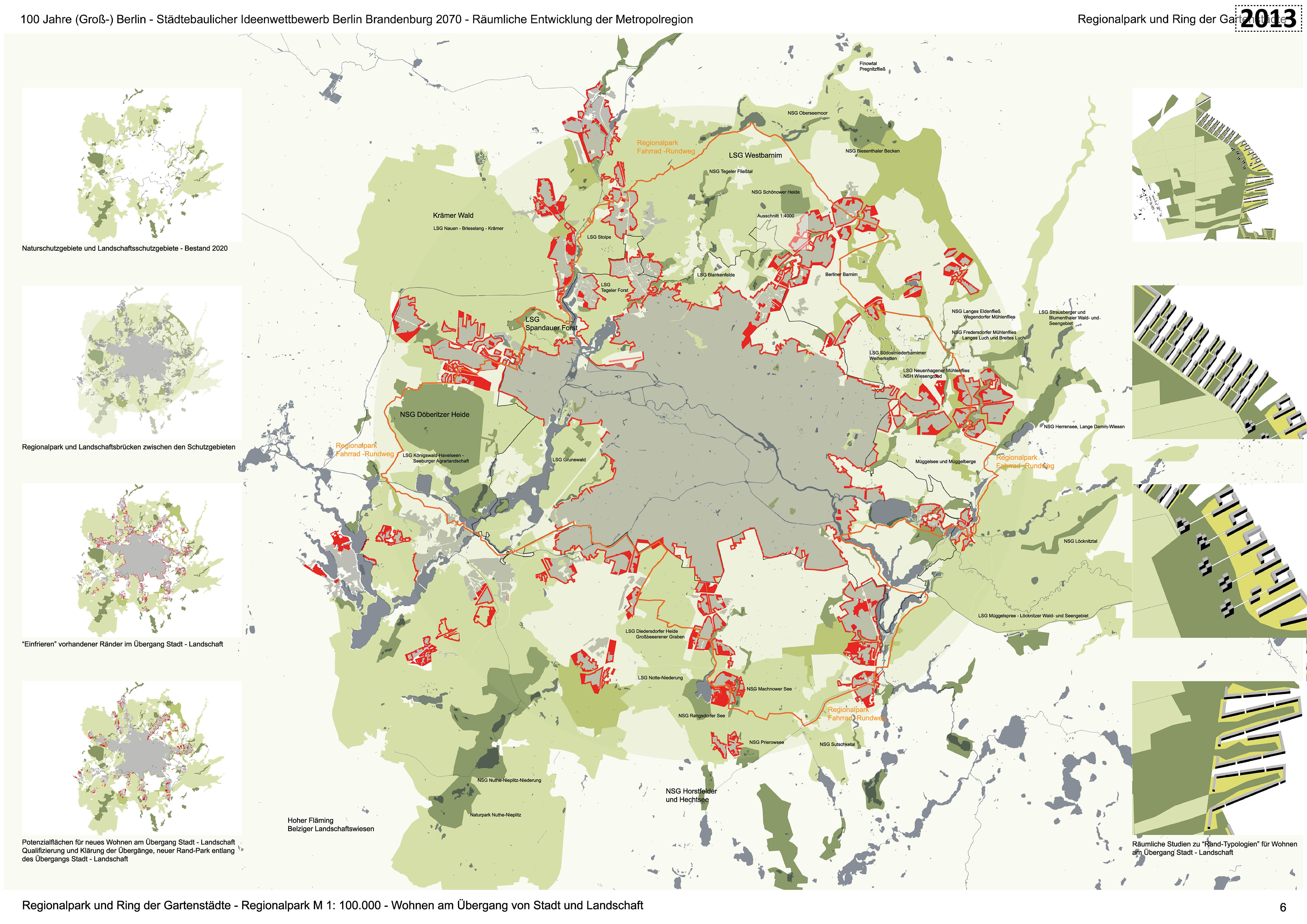 Urban development of the metropolitan region – Unvollendete Metropole